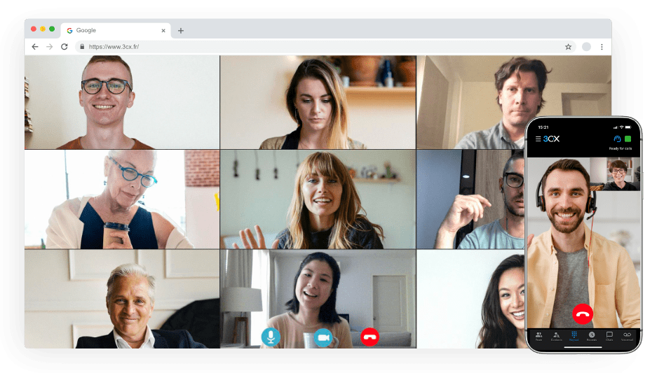 3CX : Solution de communication unifiée pour entreprise | A.M.I